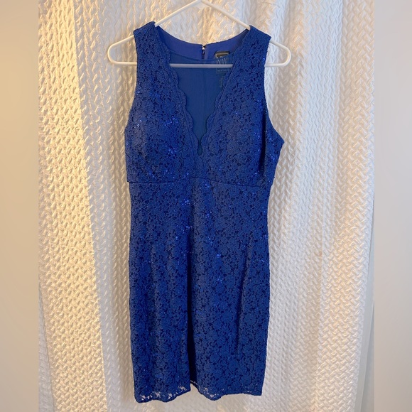 Night Way Collections | Dresses | Womans Size Night Way Royal Blue Lace ...